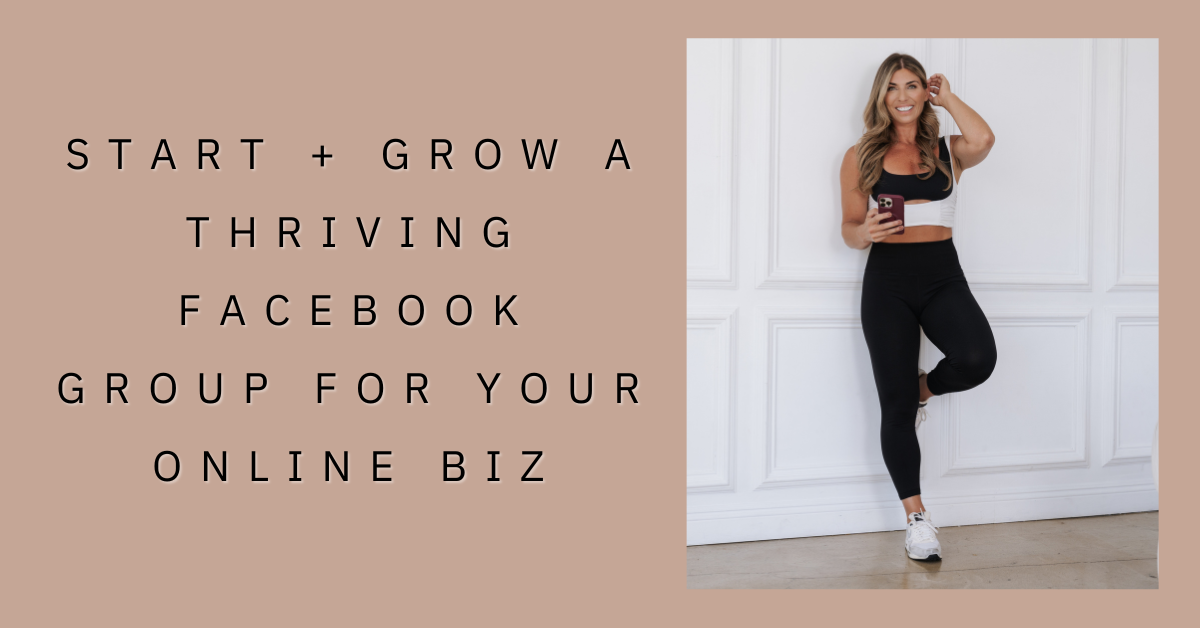 How to Start and Grow a Thriving Free Facebook Group for Your Online ...